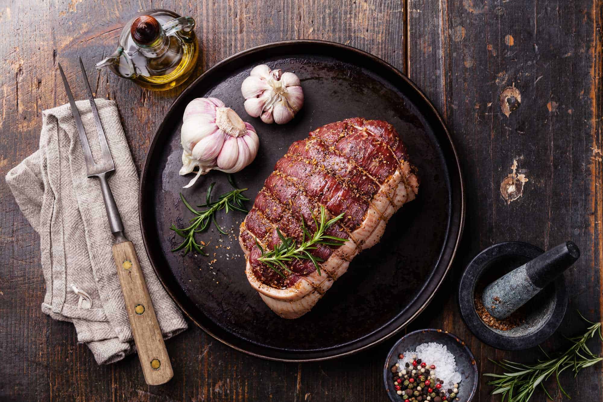 Delicious Rolled Rump Roast - 3-4 lb Cut – A&K Land and Cattle